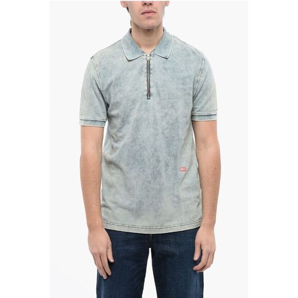 Diesel | Shirts | Diesel Red Tag Acid Wash Effect Tsmithmensp Polo ...